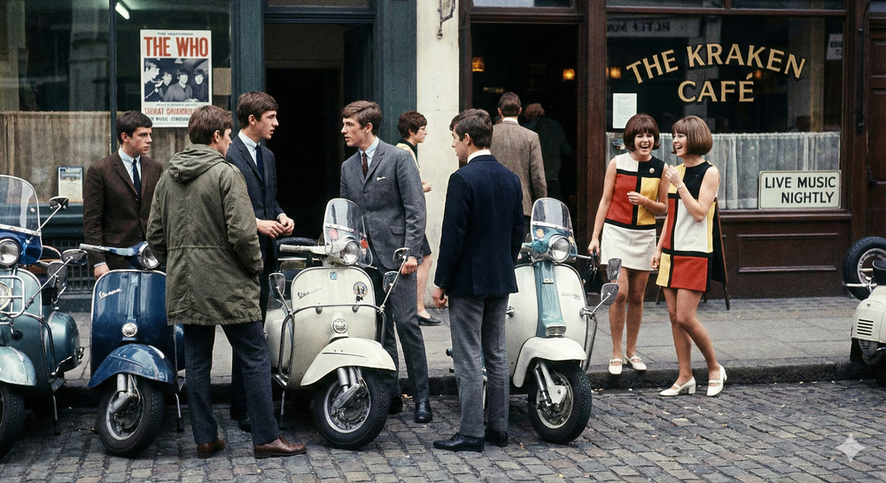 1960s Men’s Fashion UK – Mod Shopping Ltd Partnership.