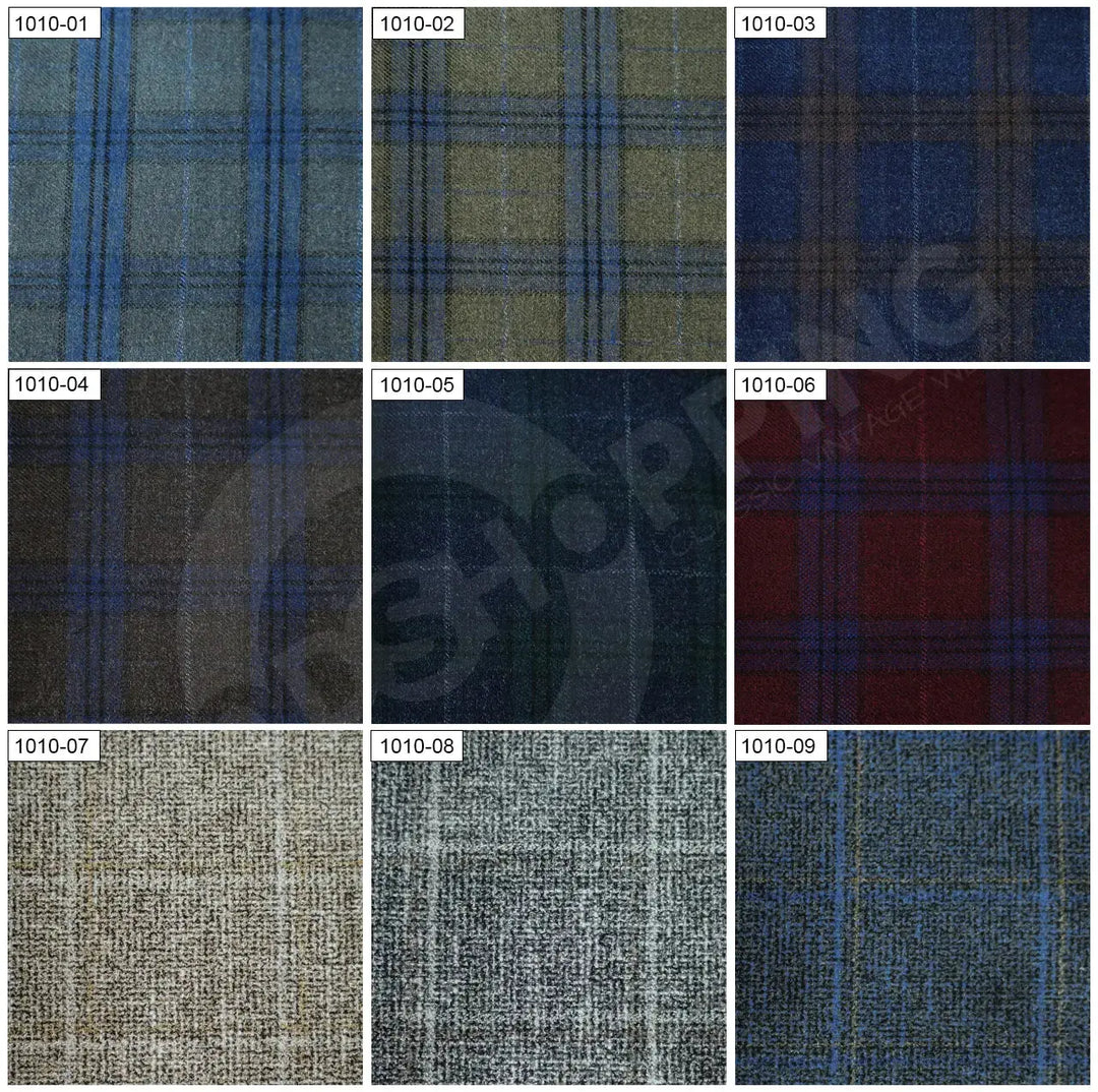 Bespoke Tweed Jacket - Windowpane Check and Birdseye Jacket – Mod ...