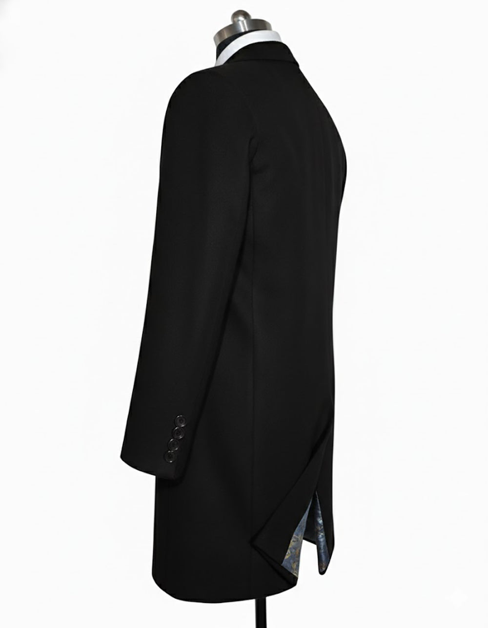 Vintage Mod Black Double Breasted Long Coat – Mod Shopping Ltd Partnership.