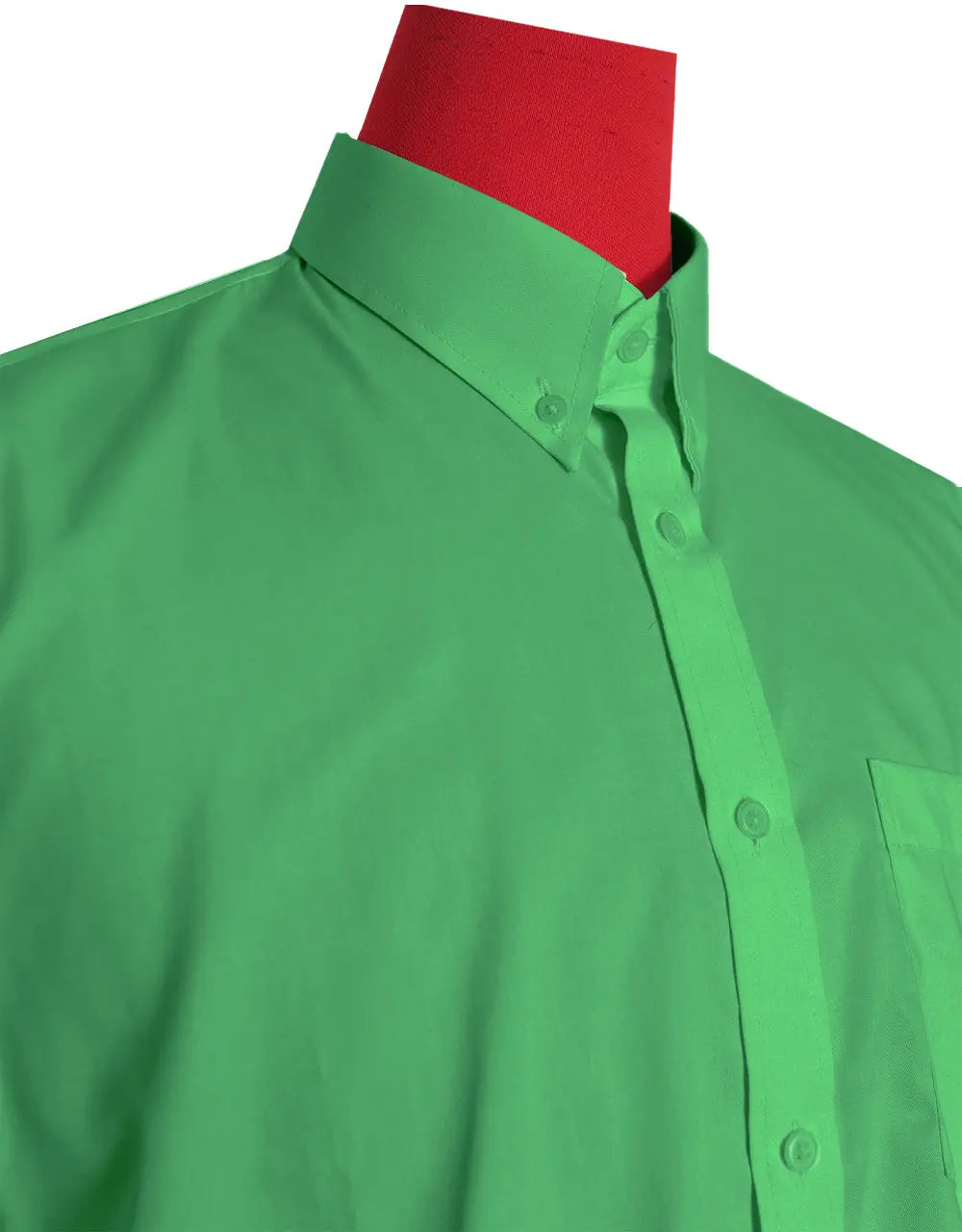 Short-Sleeve Shirt | 60S Mod Style Green Color Shirt For Man – Mod ...