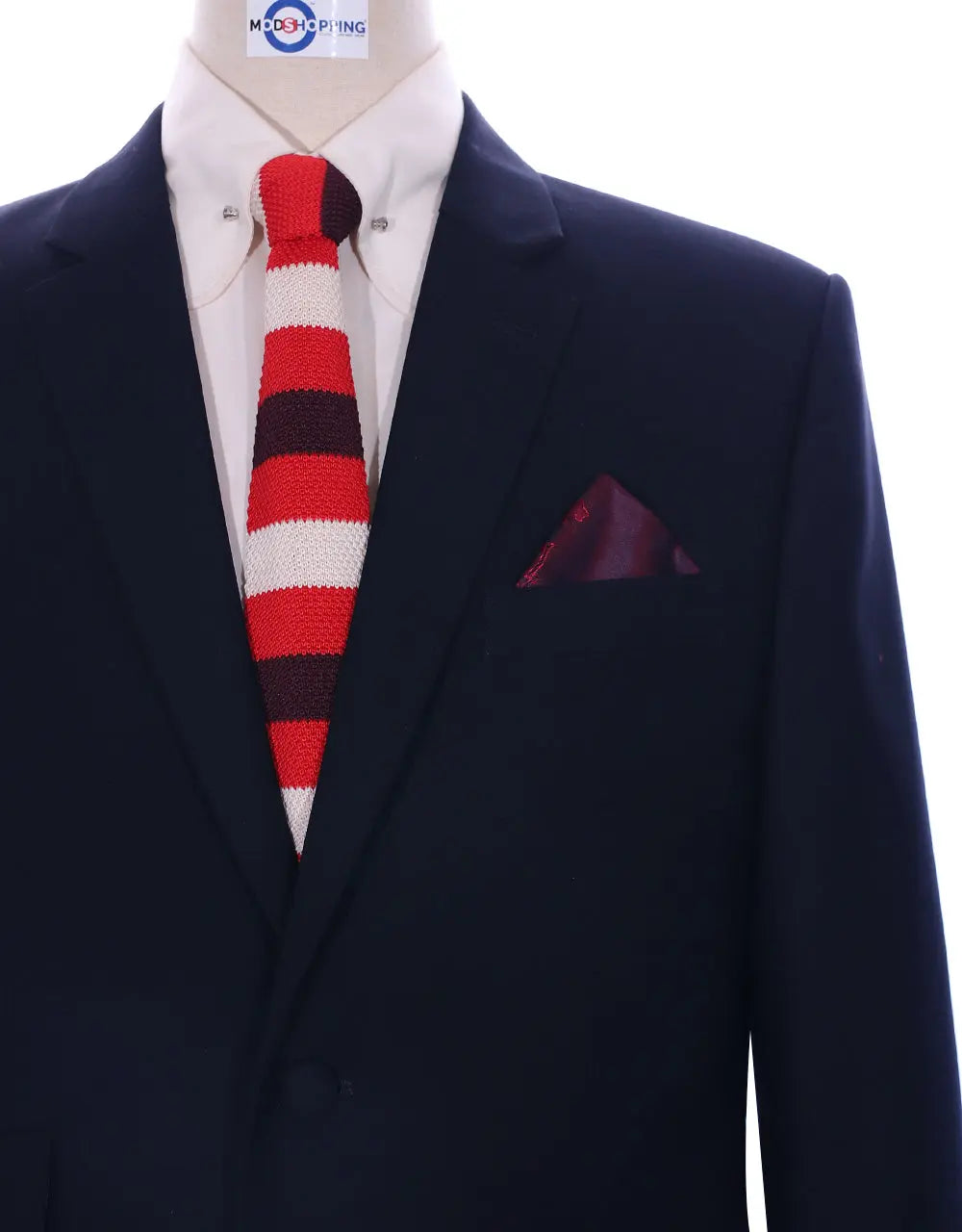 Two Button Suit - Dark Navy Blue Suit - Modshopping – Mod Shopping Ltd ...