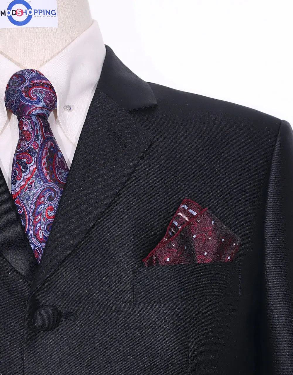Mod Tonic Suit | Essential Black Tonic Wedding Suit Men's – Mod ...