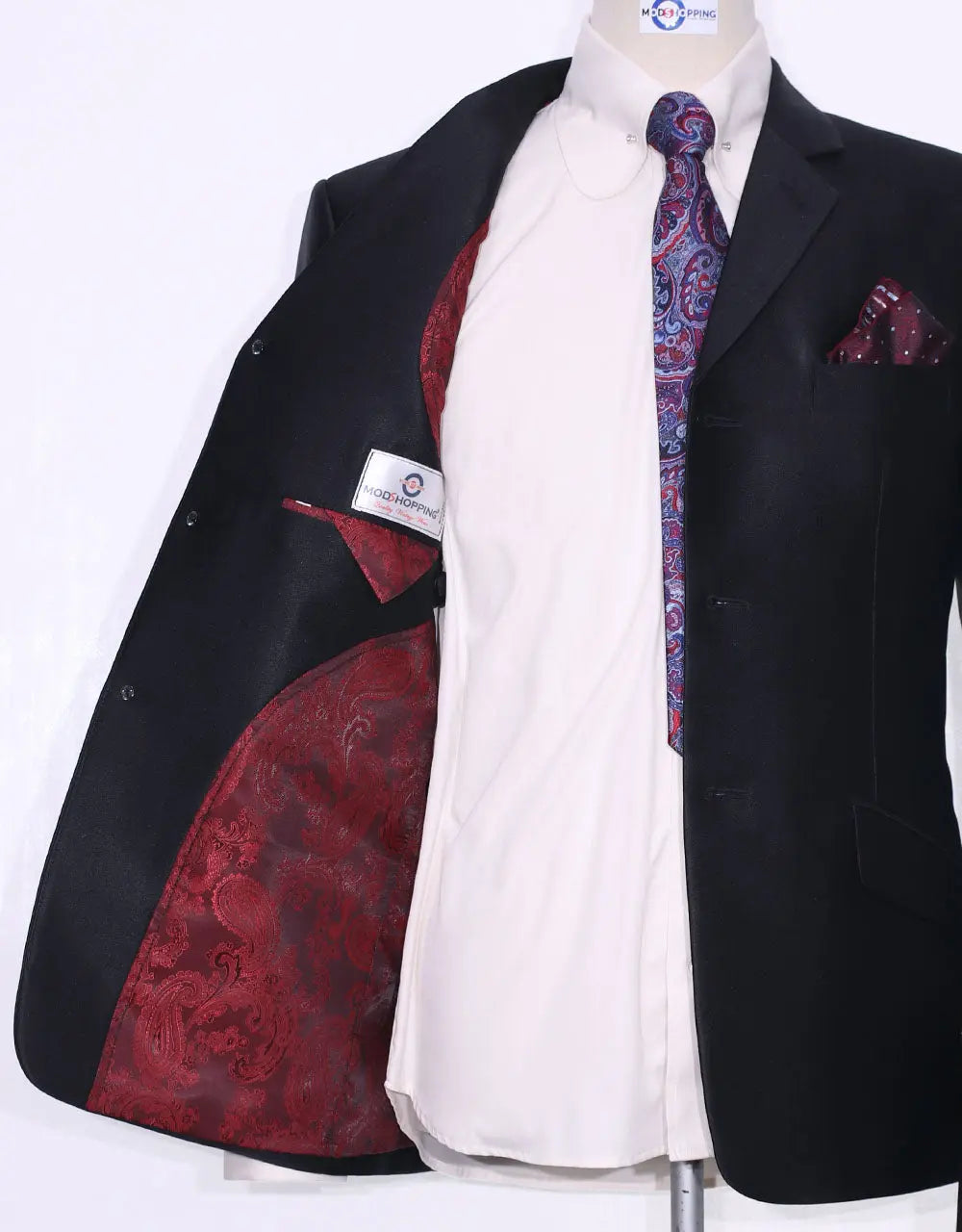 Mod Tonic Suit | Essential Black Tonic Wedding Suit Men's – Mod ...