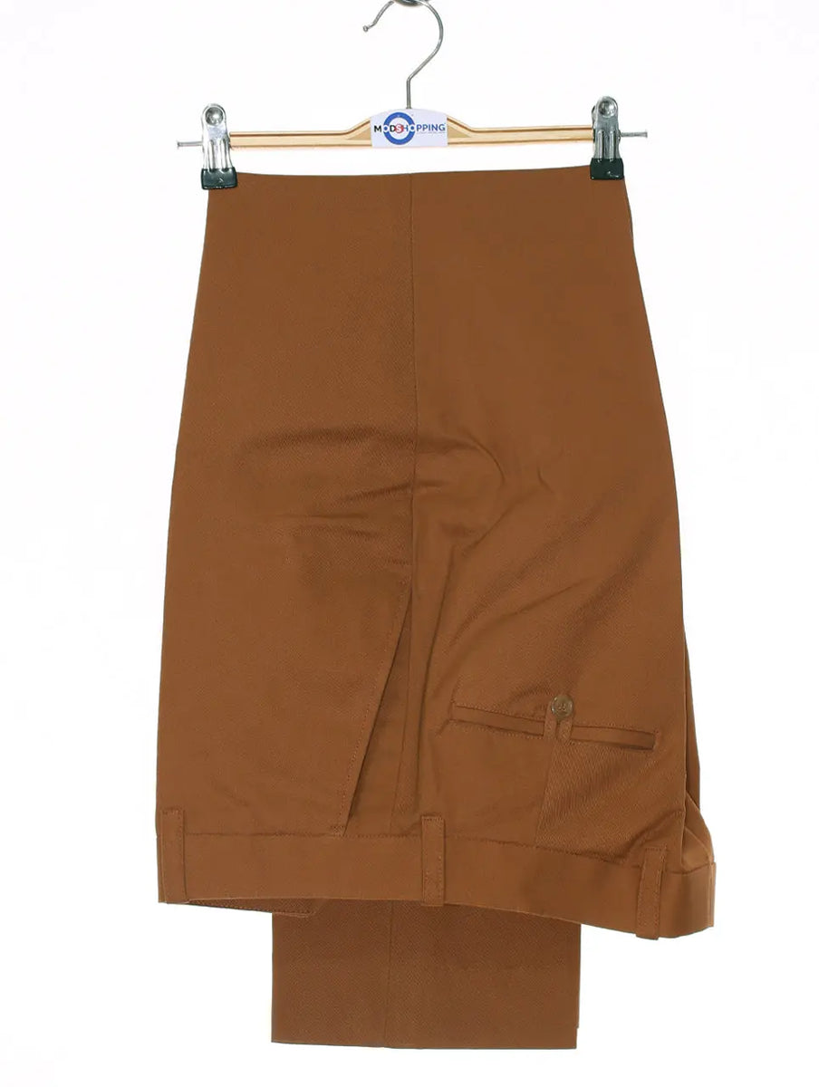 Mod Sta Press Trousers | Burnt Orange Sta Press Trouser – Mod Shopping ...