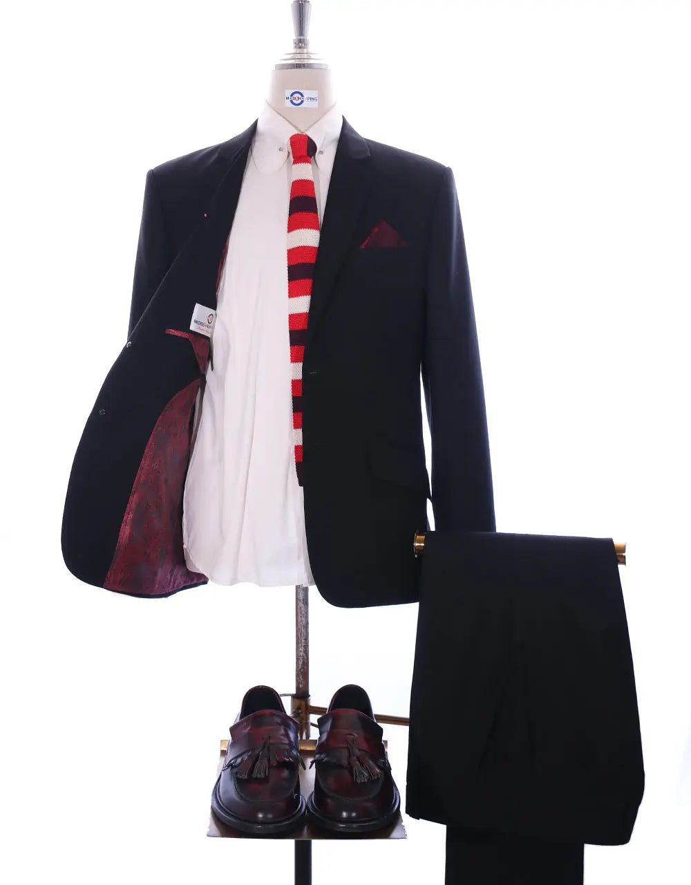 Two Button Suit - Black Suit for Men – Modshopping Clothing